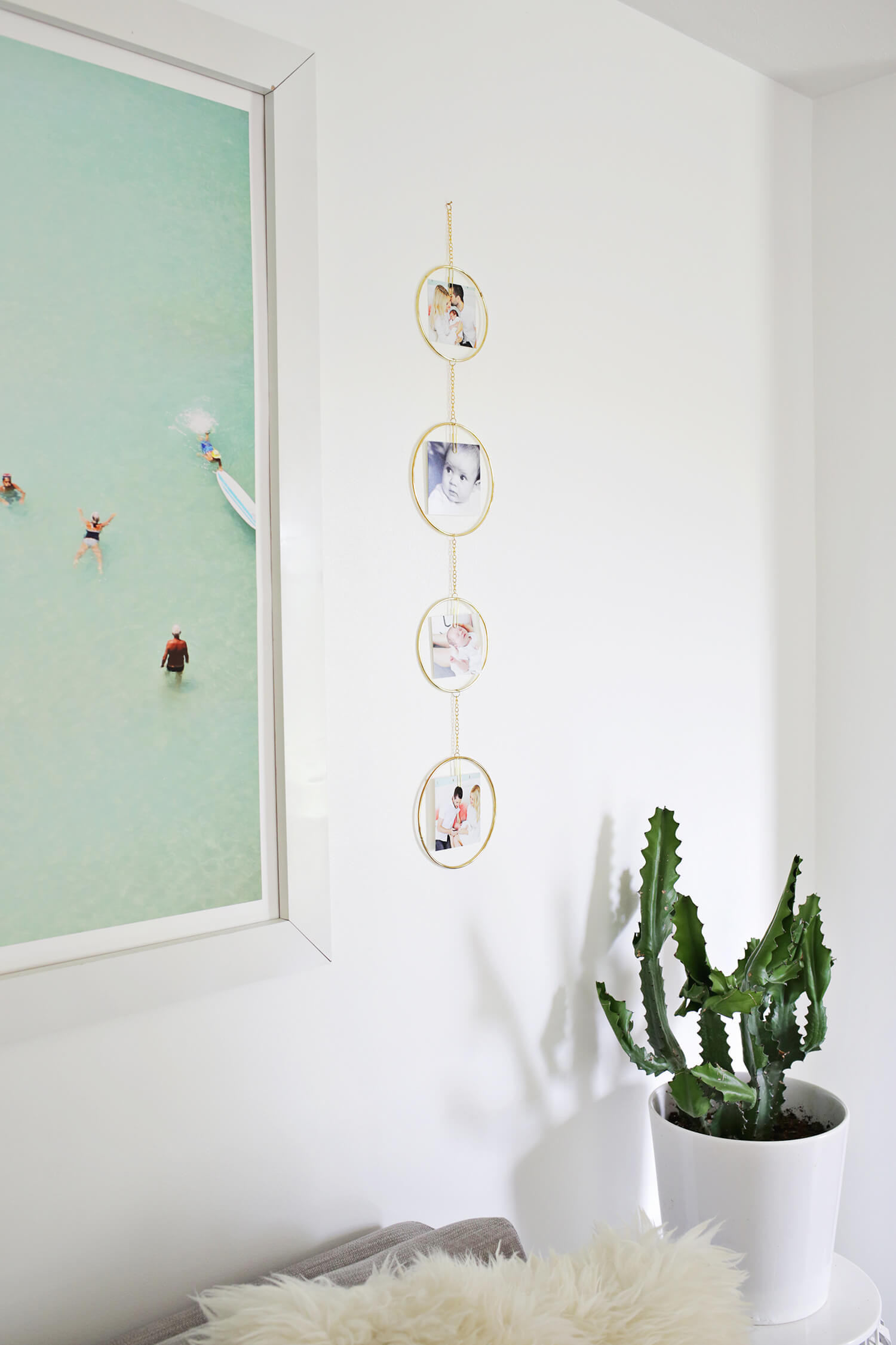 DIY: fotohanger met cirkels | HomeDeco.nl